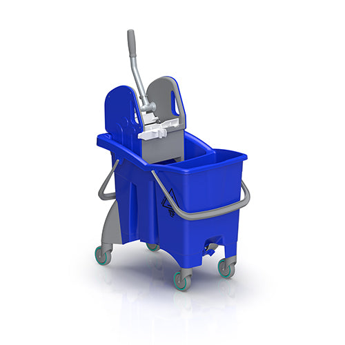TTS - Action Pro Tec Combo Mopping Unit Blue 30L double bucket with Te ...