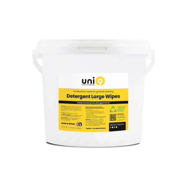Uni9 Detergent Wipes Bucket 350 Wipes – Nine Group International LTD