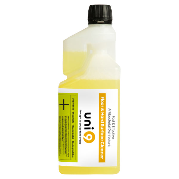 Uni9 Hard Surface Floor Cleaner Concentrate - Lemon – Nine Group ...